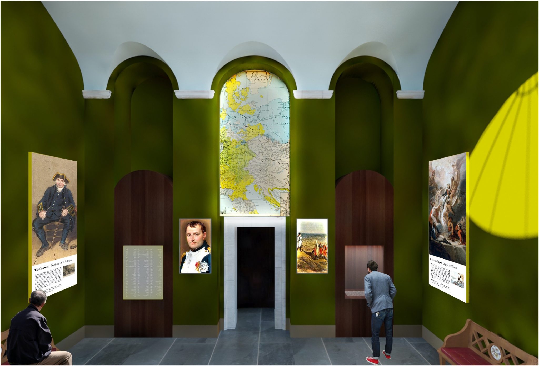 Renovation to the historic Nelson Room is underway - Old Royal Naval ...