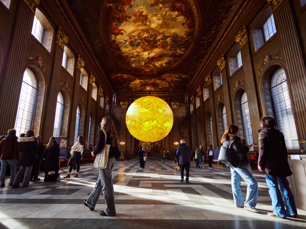 Helios in the Painted Hall - Old Royal Naval College